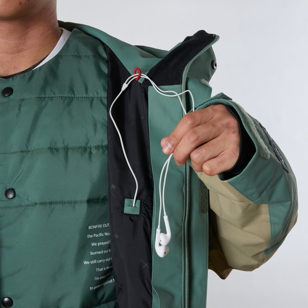 AUTO 3-IN-1 JACKET - KHAKI – Bonfire Outerwear AUTO 3-IN-1 JACKET - KHAKI – Bonfire Outerwear